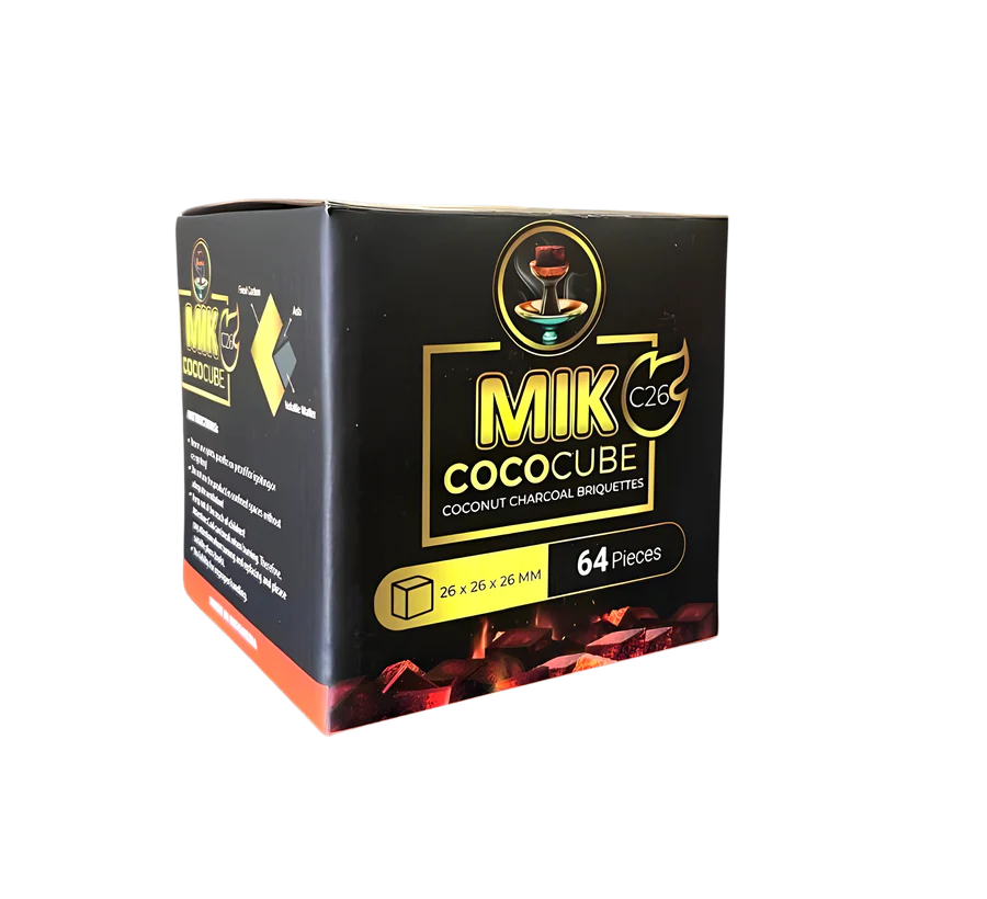 Mik Coco Cube Shisha Coconut Charcoal Briquettes 1 kg BOX