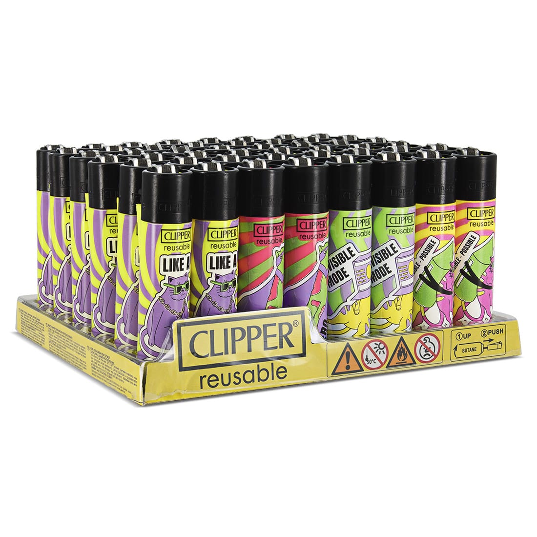 Clipper Lighters Cat Rules Large